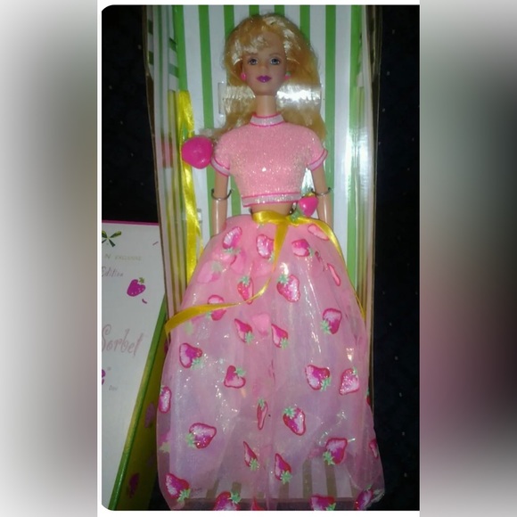Mattel | Toys | Special Edition Barbie Strawberry Sorbetcollectors ...